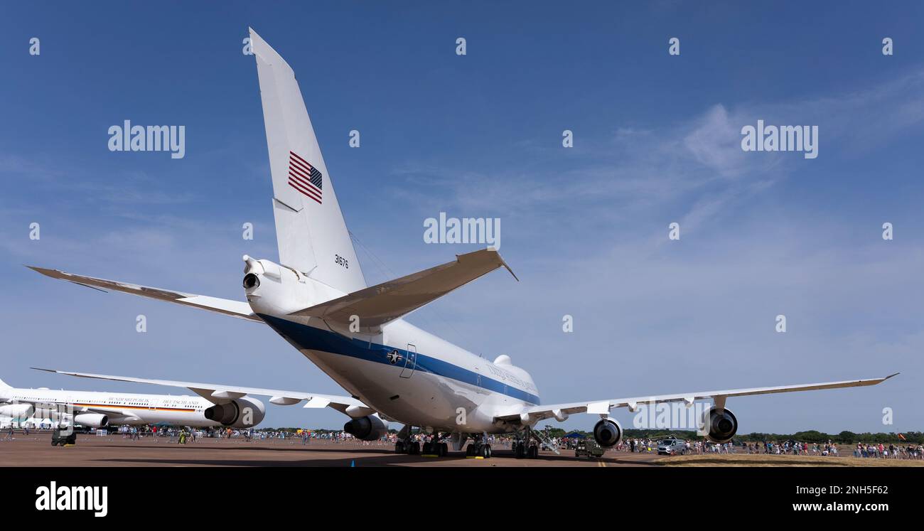 The Boeing E-4B, which serves as the National Airborne Operations ...