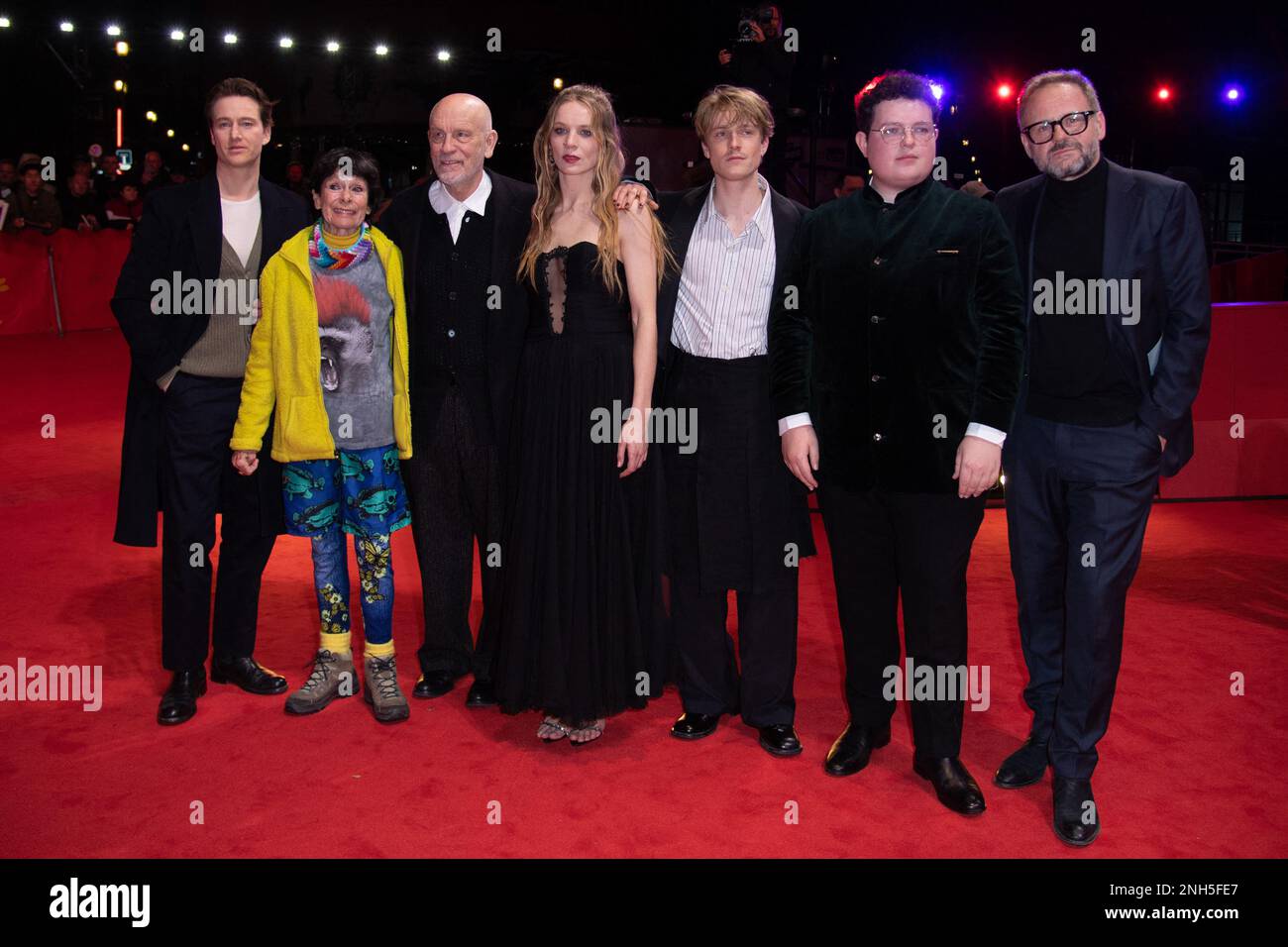 Berlin, Germany. 20th Feb, 2023. Tom Xander, John Malkovich, Geraldine ...