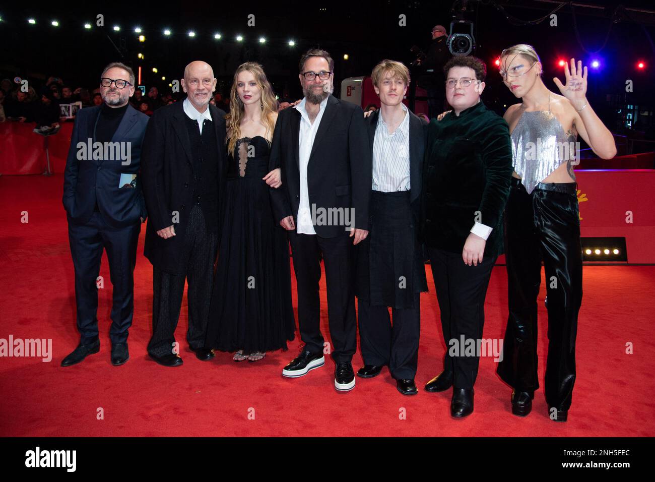 Berlin, Germany. 20th Feb, 2023. Tom Xander, John Malkovich, Geraldine ...