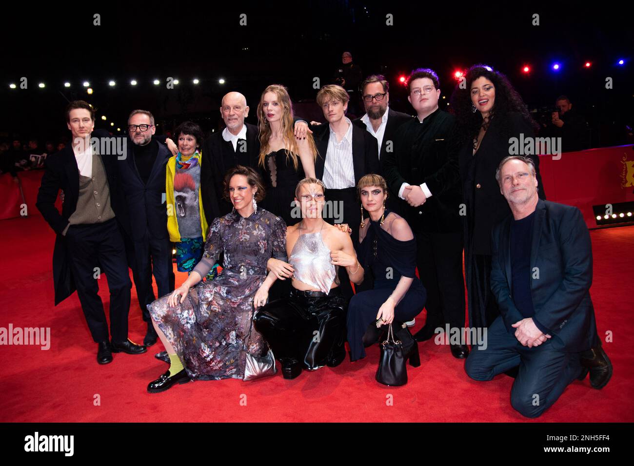 Berlin, Germany. 20th Feb, 2023. Tom Xander, John Malkovich, Geraldine ...