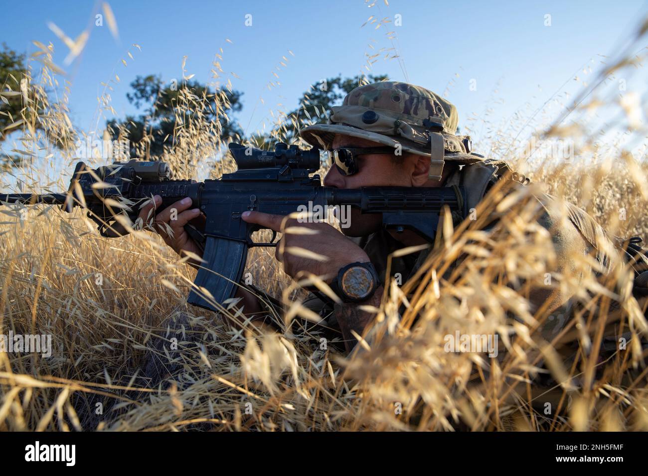 Wyoming Army National Guard (ARNG) Sgt. 1st Class Taylor James Tobar, a ...