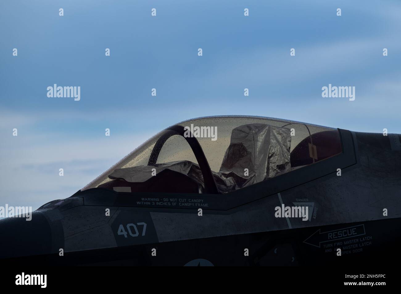 A U.S. Navy F-35C Lightning II assigned to the Strike Fighter Squadron ...