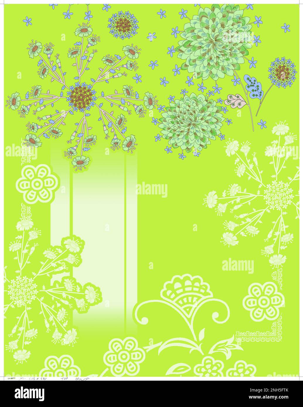 Medieval textile pattern Cut Out Stock Images & Pictures - Alamy