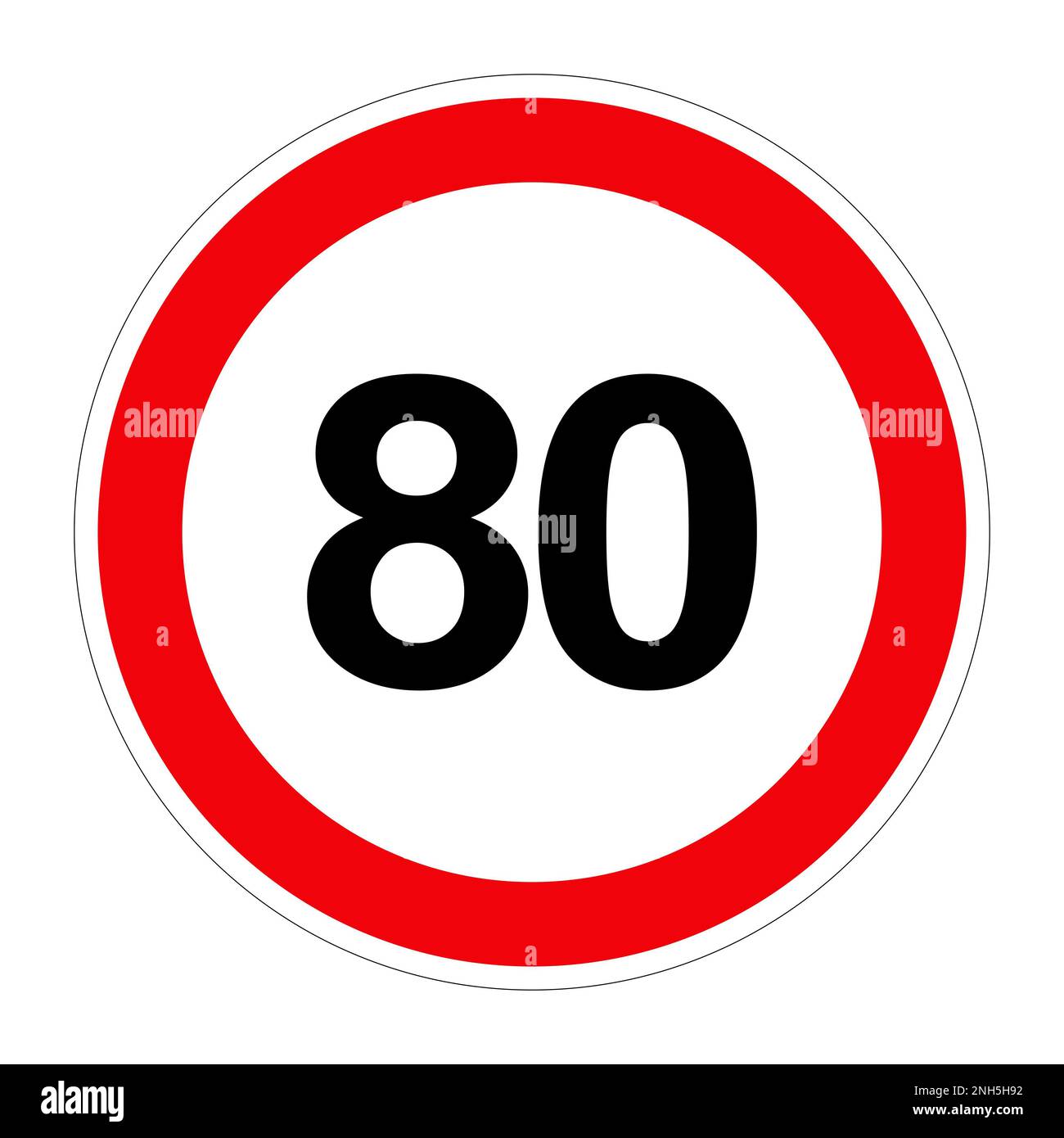 Road sign MAXIMUM SPEED 15 on white background, illustration Stock ...