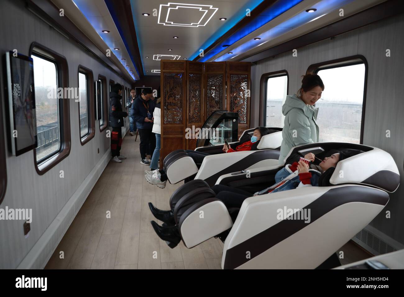 Massage chairs in china hi-res stock photography and images - Alamy
