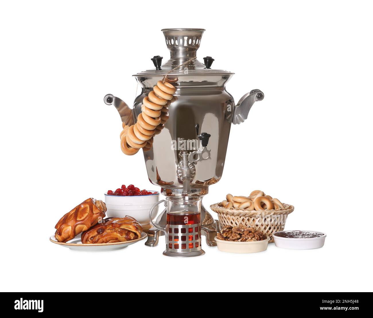 Cup metal cup faucet metal retro Cut Out Stock Images & Pictures - Alamy