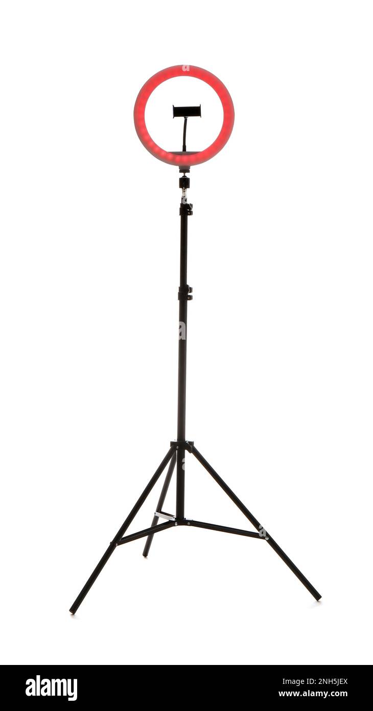 Ring light stand Cut Out Stock Images & Pictures - Alamy