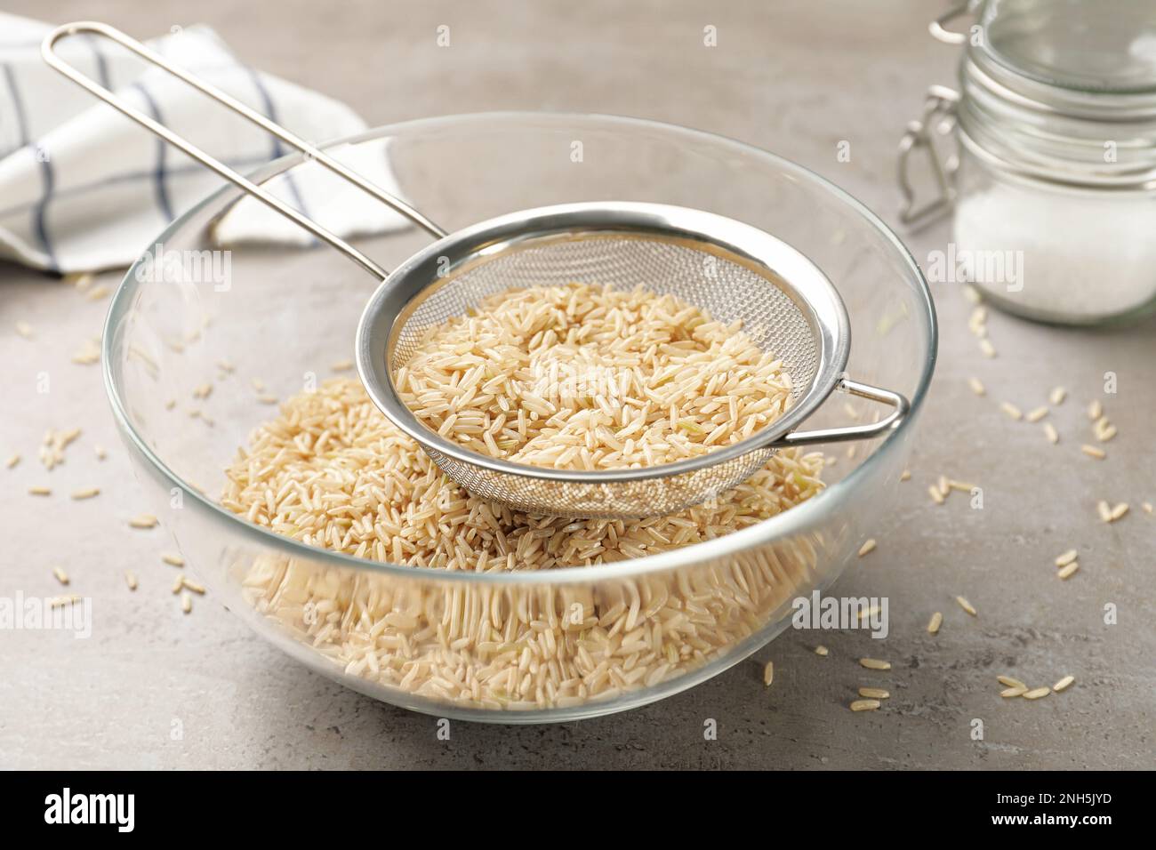 Rice sieve hi-res stock photography and images - Alamy