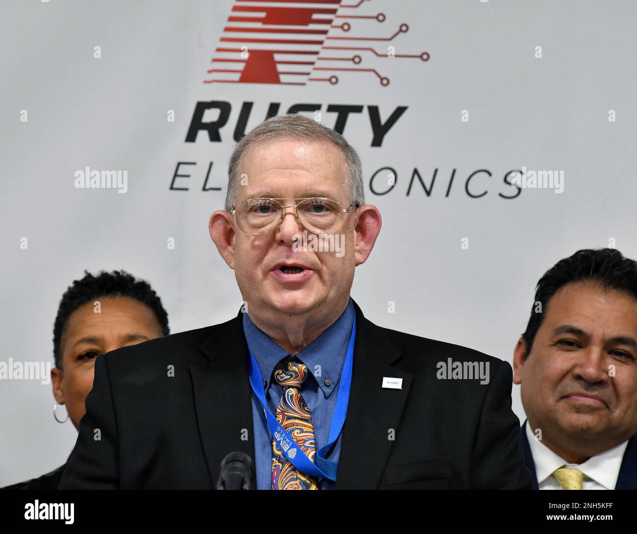 BURLINGTON, KANSAS - FEBRUARY 20, 2023 Tim Carty the Founder and Lead ...