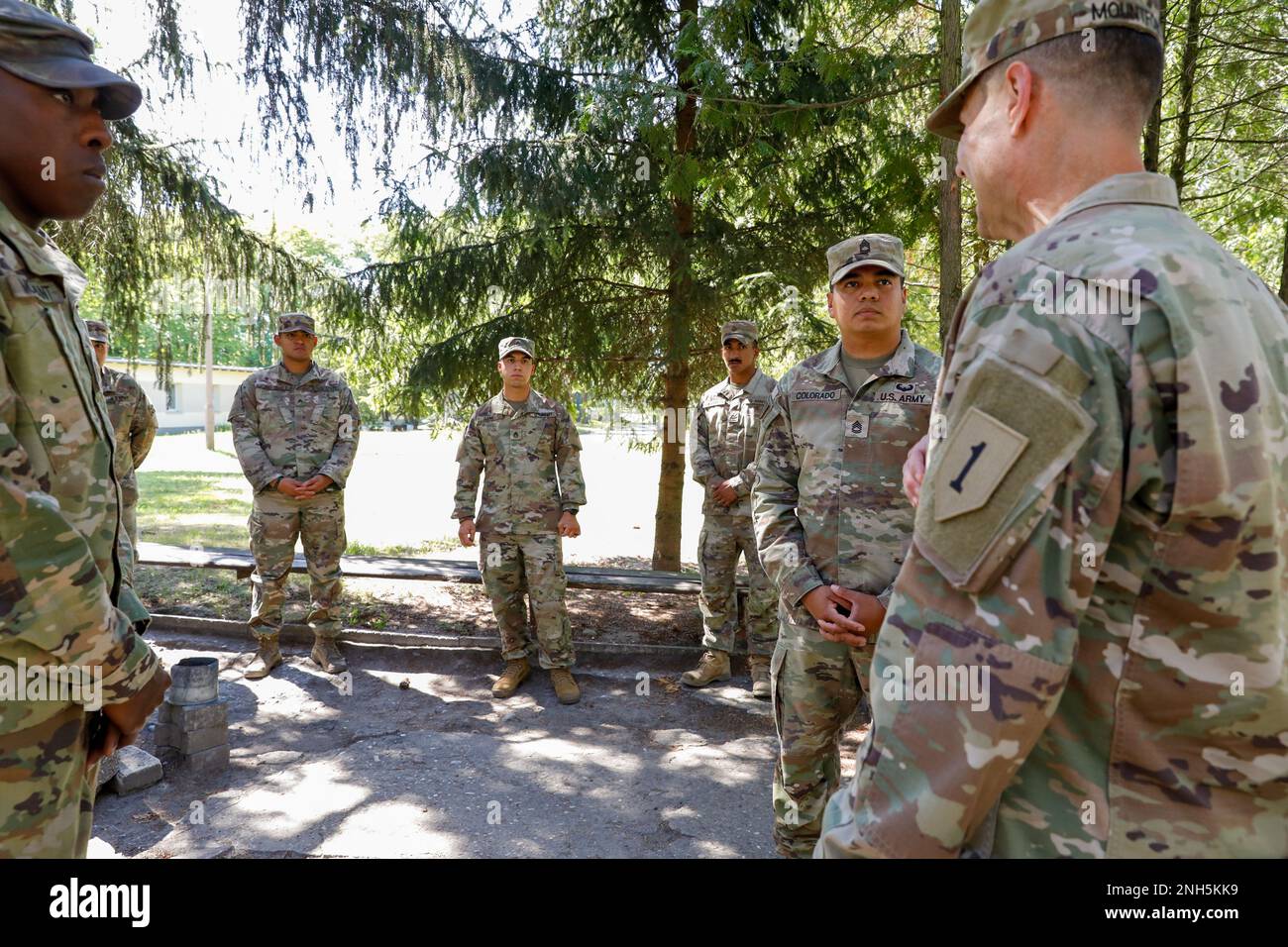 U.S. Army Col. John B. Mountford, deputy commanding officer for ...