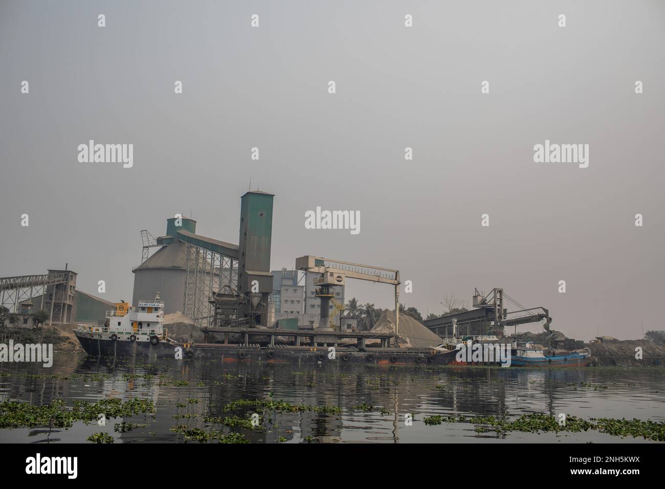 Combined sludge mixing facility at the Mir cement plant. Mir Cement Ltd ...