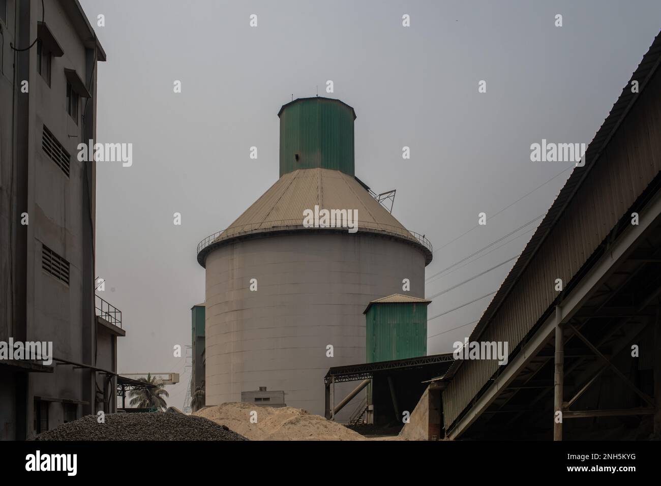 General view of the Mir cement plant. Mir Cement Ltd is going to raise ...