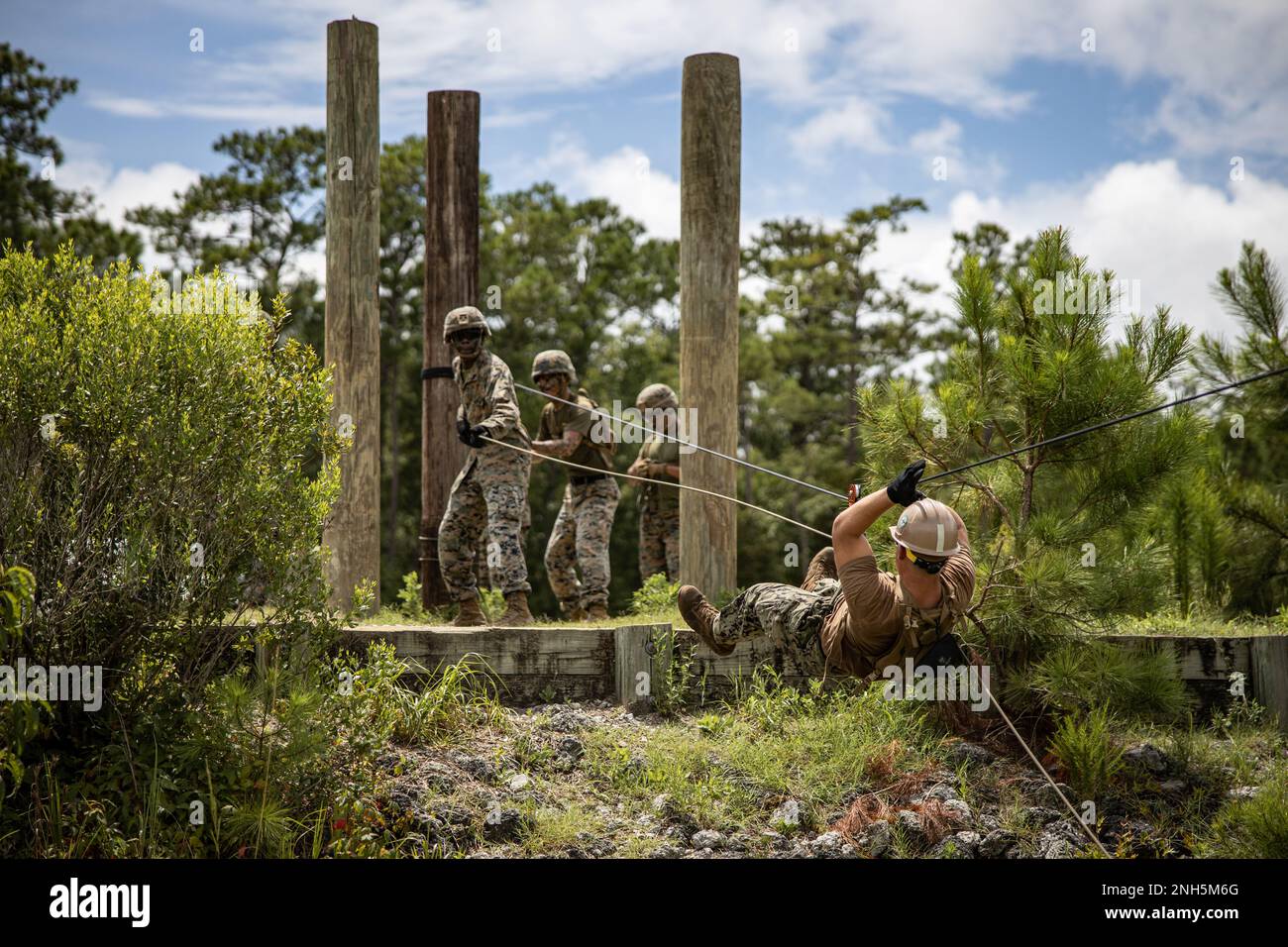 U.S. Navy Construction Mechanic 3rd Class Chris McRorie, with Naval ...