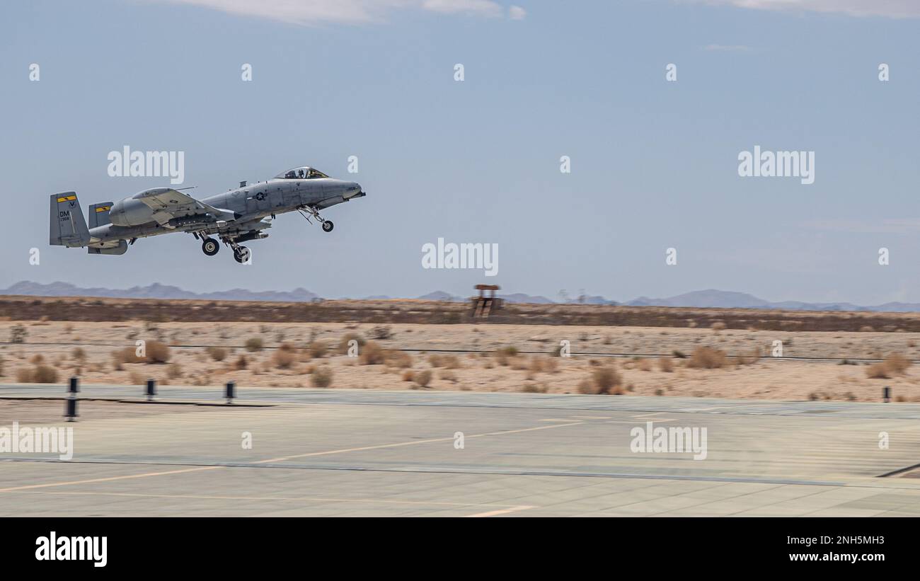 An A-10 Warthog fighter pilot with 357th Fighter Squadron, 355th ...
