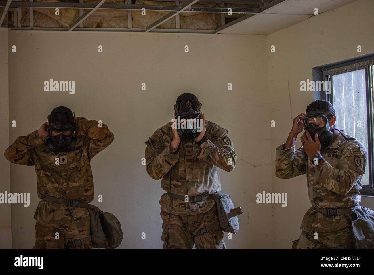 Squad assigned to 3rd Battalion, 7th Artillery Regiment, 25th Infantry ...
