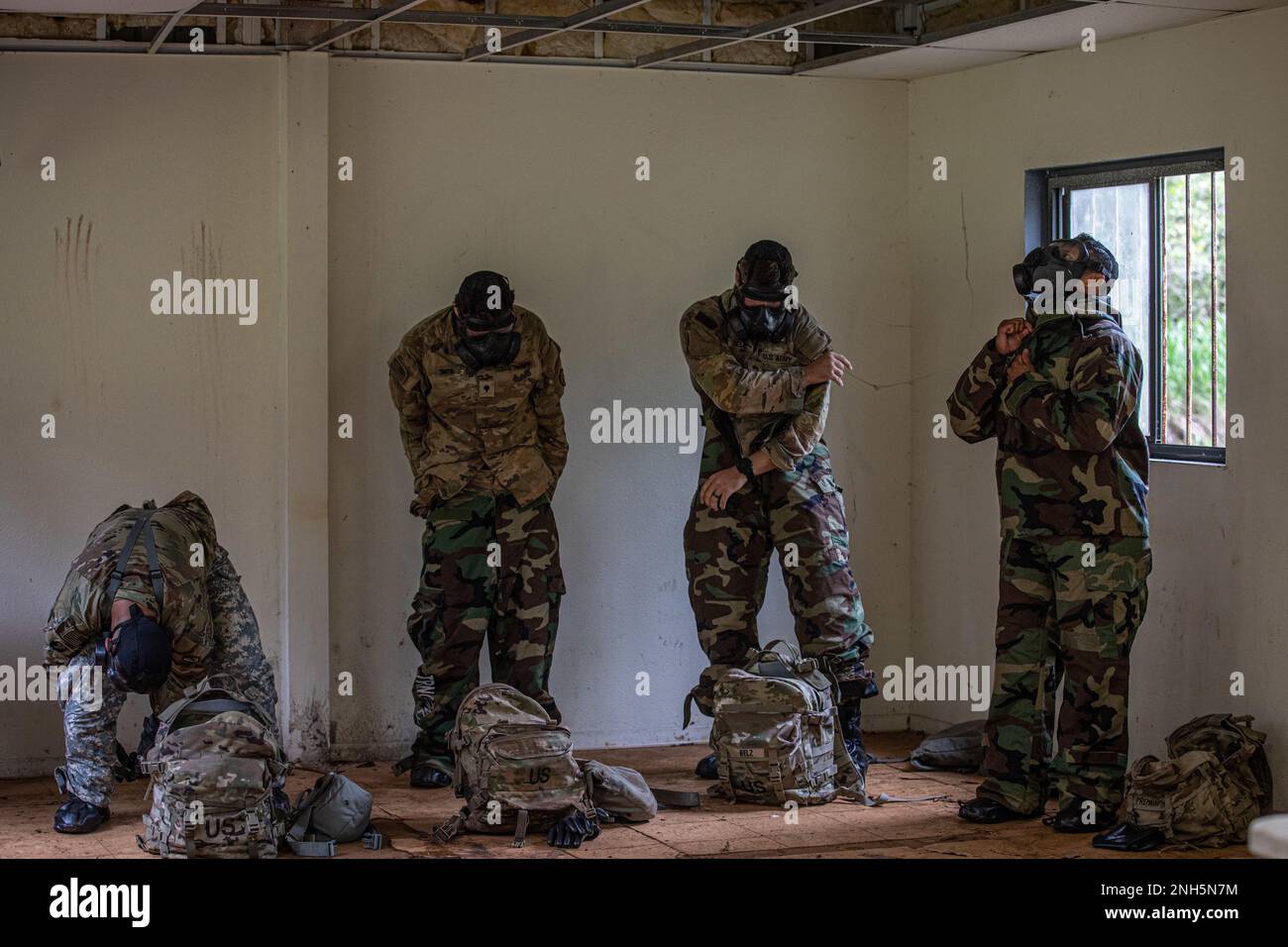Squad assigned to 3rd Battalion, 7th Artillery Regiment, 25th Infantry ...