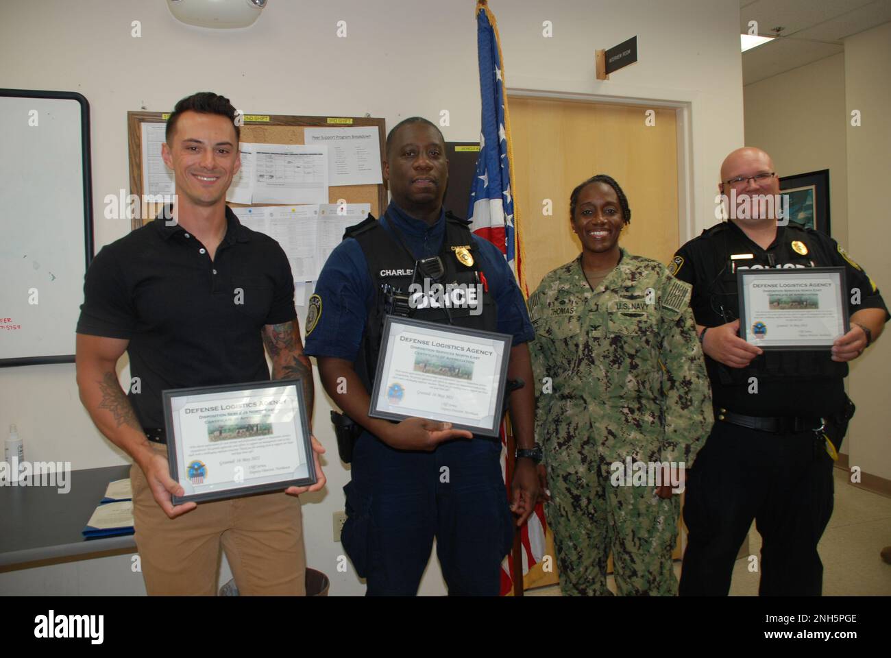 NSA Security members recognized for outstanding service Stock Photo - Alamy