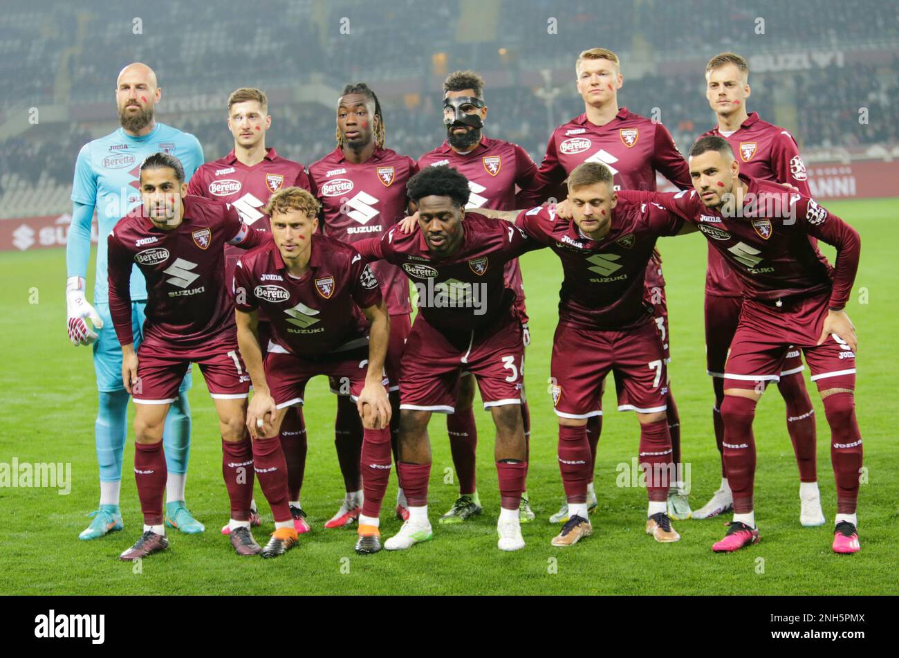 Torino FC team picture during the Italian Serie A, football match ...