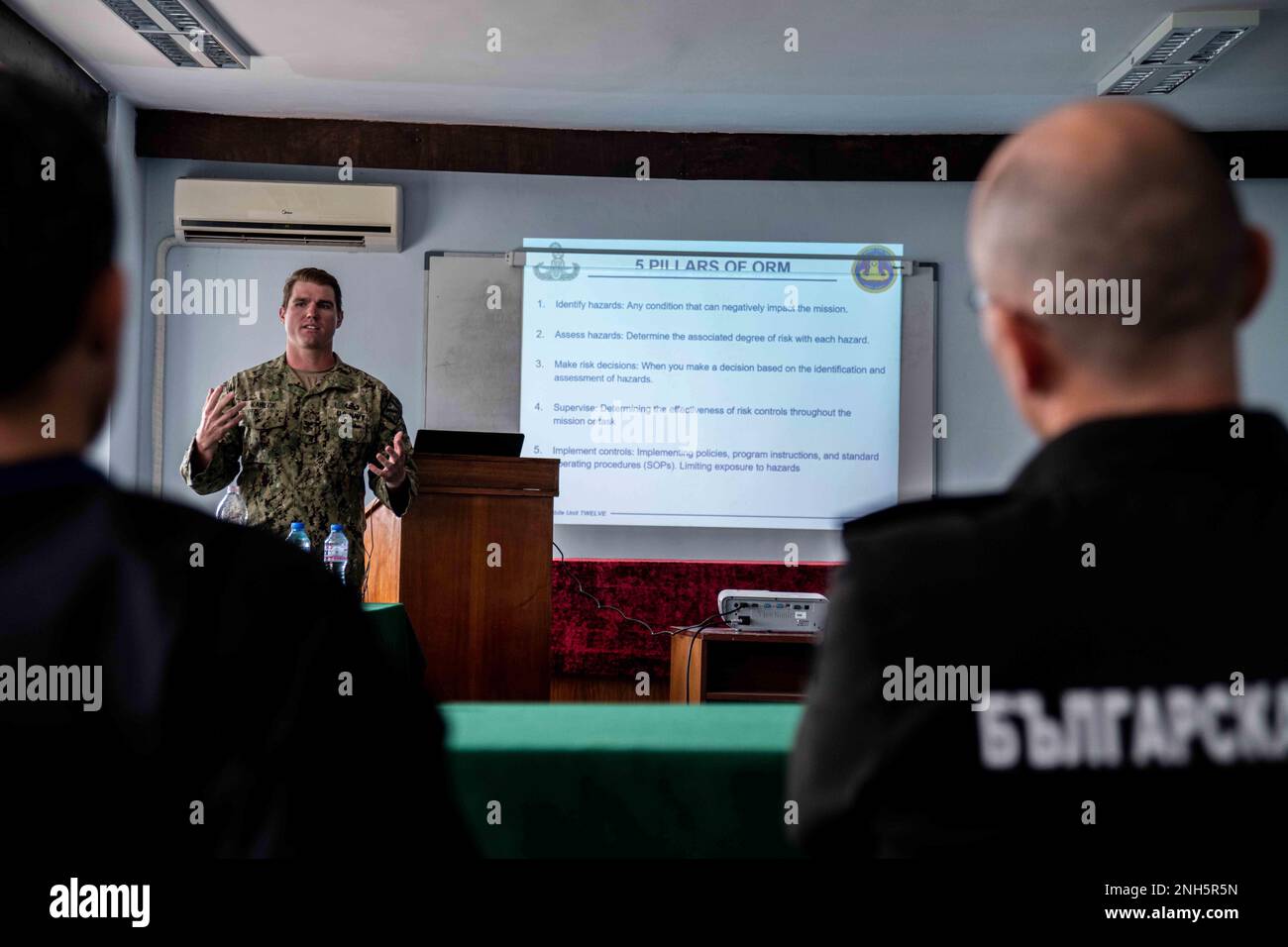 VARNA, Bulgaria -- Explosive Ordnance Disposal 1st Class Jacob Kaweck ...