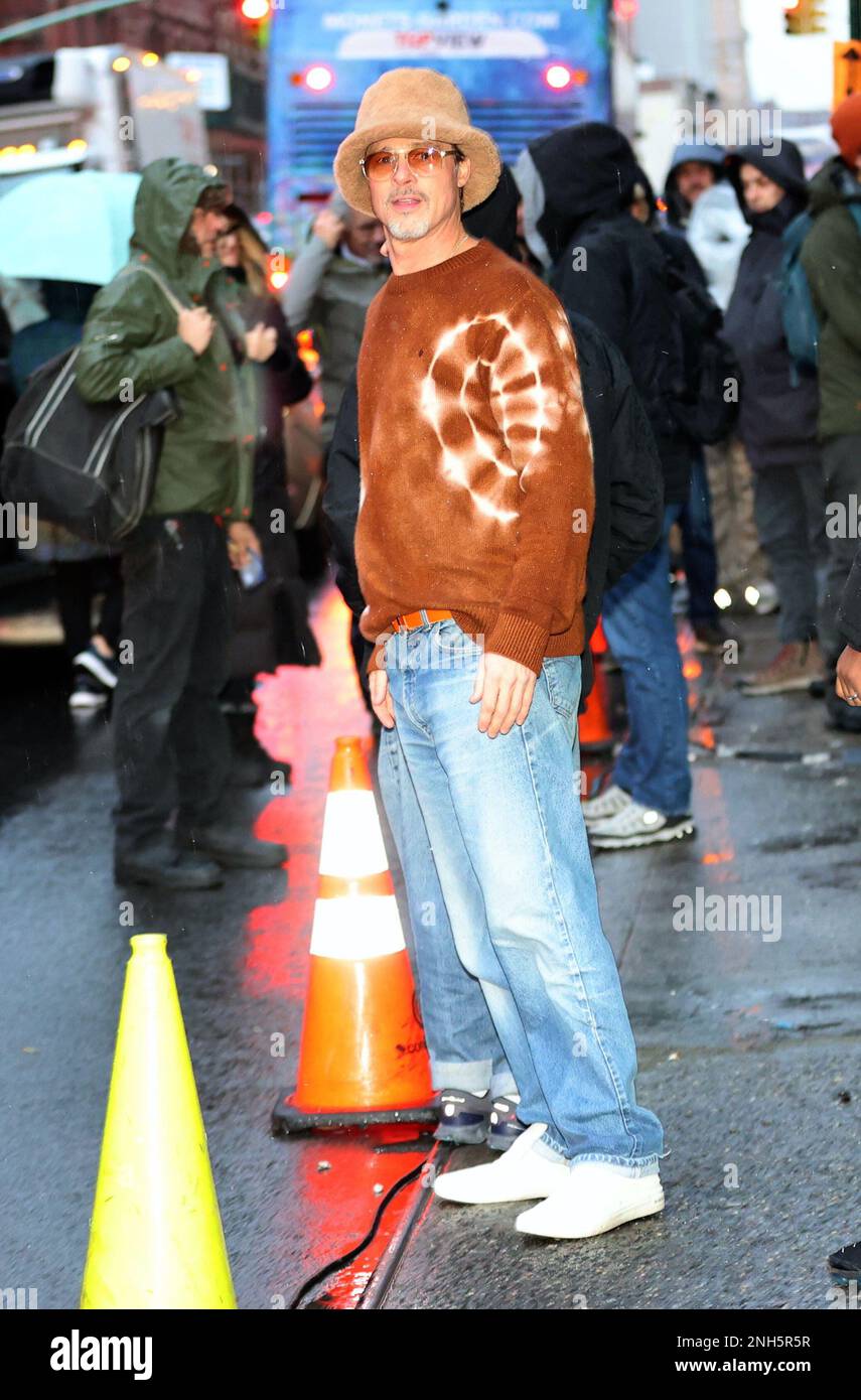 Brad Pitt, George Clooney spotted filming on the set of ‘Wolves’ in ...