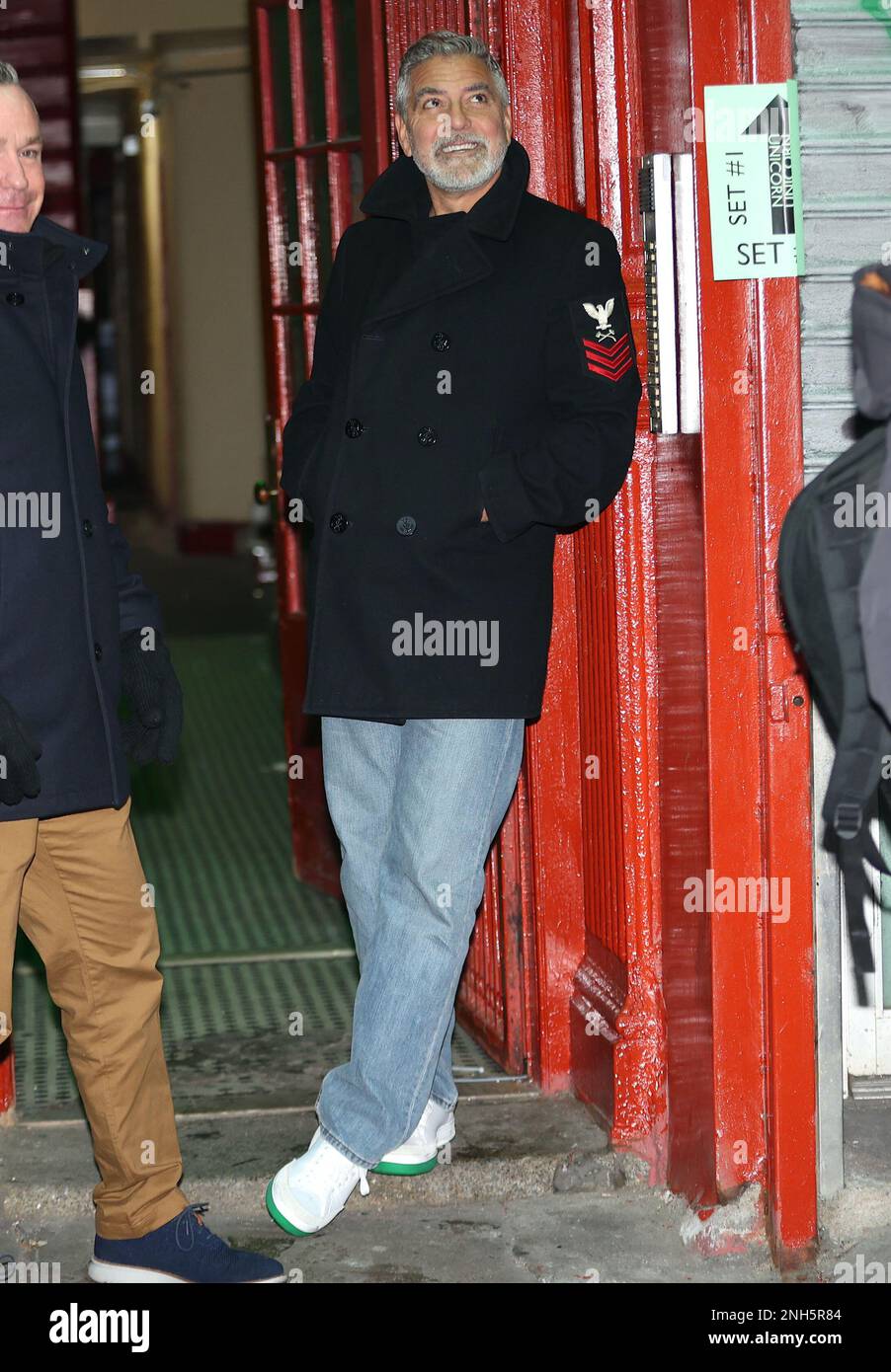 Brad Pitt, George Clooney spotted filming on the set of ‘Wolves’ in ...