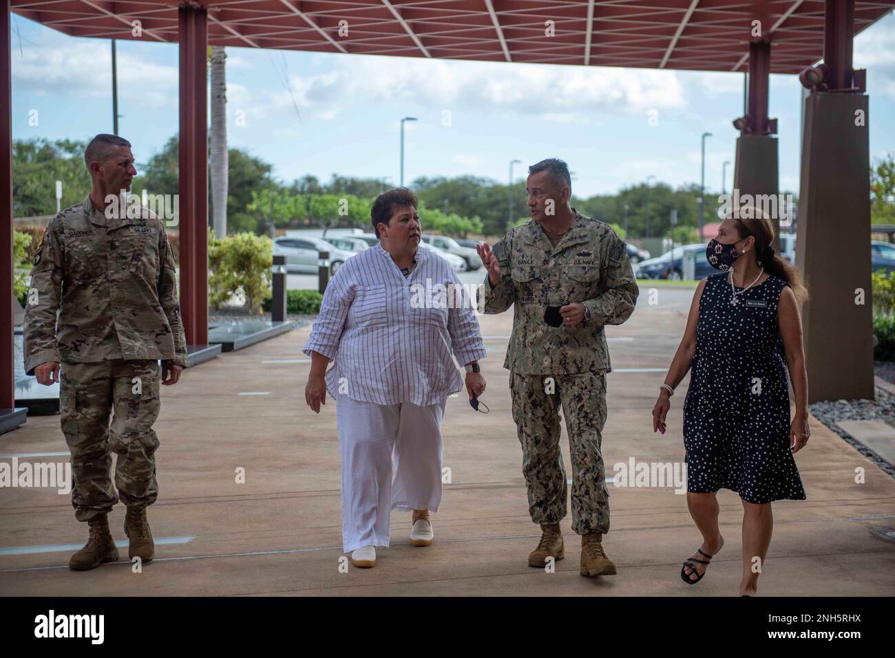 U.S. Navy Rear Adm. Darius Banaji, deputy director for operations for ...