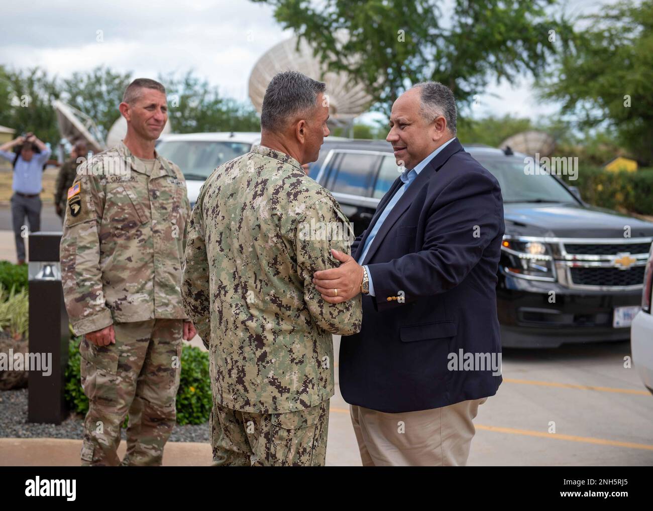 U.S. Navy Rear Adm. Darius Banaji, deputy director for operations for ...