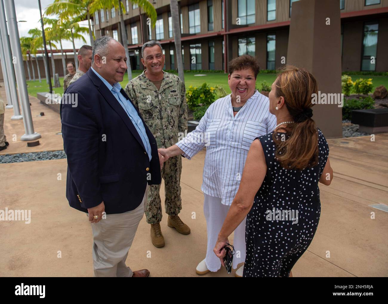 U.S. Navy Rear Adm. Darius Banaji, deputy director for operations for ...