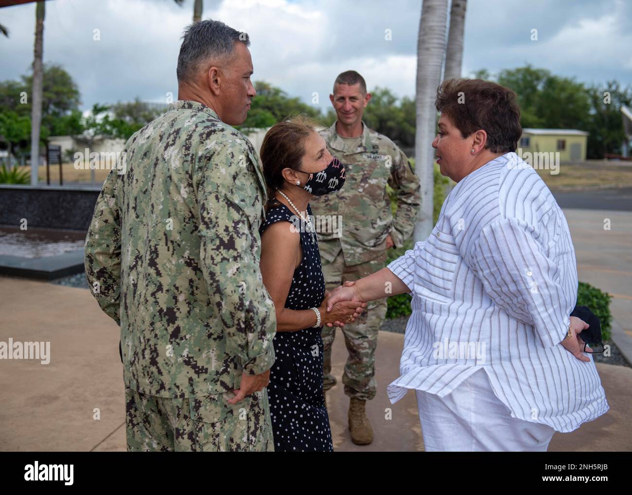 U.S. Navy Rear Adm. Darius Banaji, deputy director for operations for ...