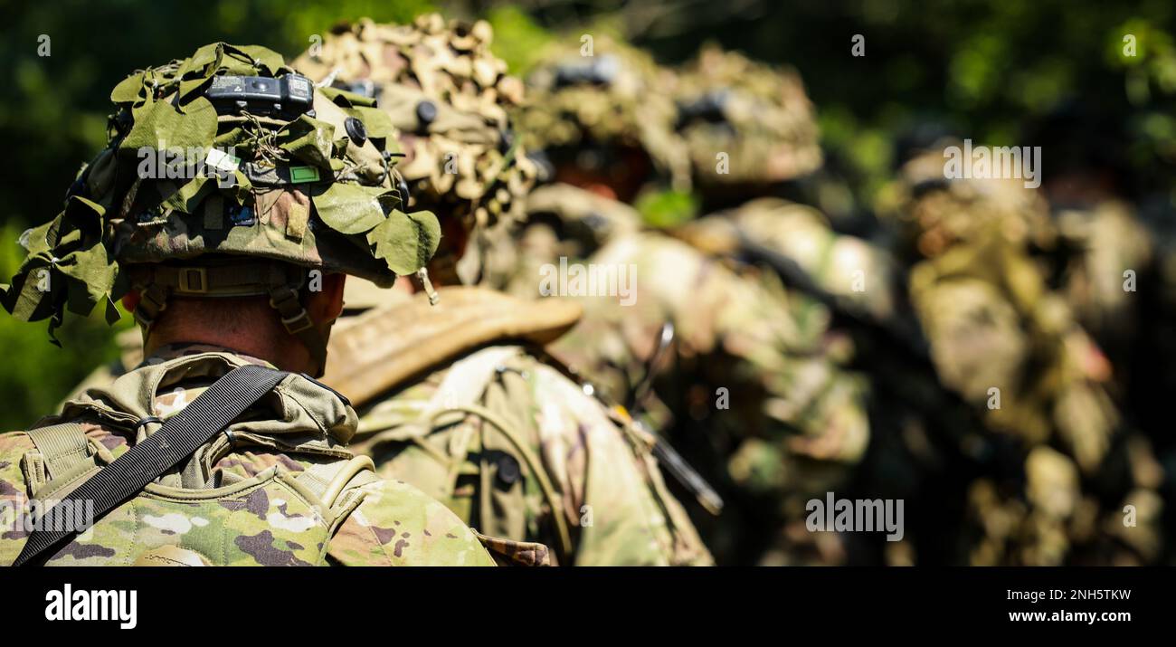 U.S. Army Soldiers assigned to Charlie Company, 1st Battalion, 181st ...