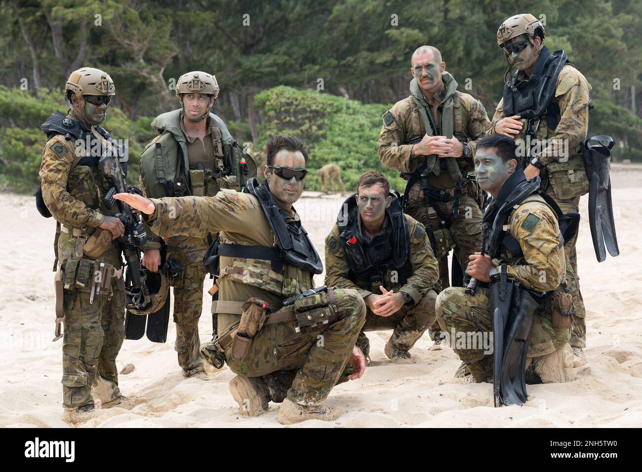 BELLOWS AIR FORCE STATION, Hawaii (July 18, 2022) Australian Army ...