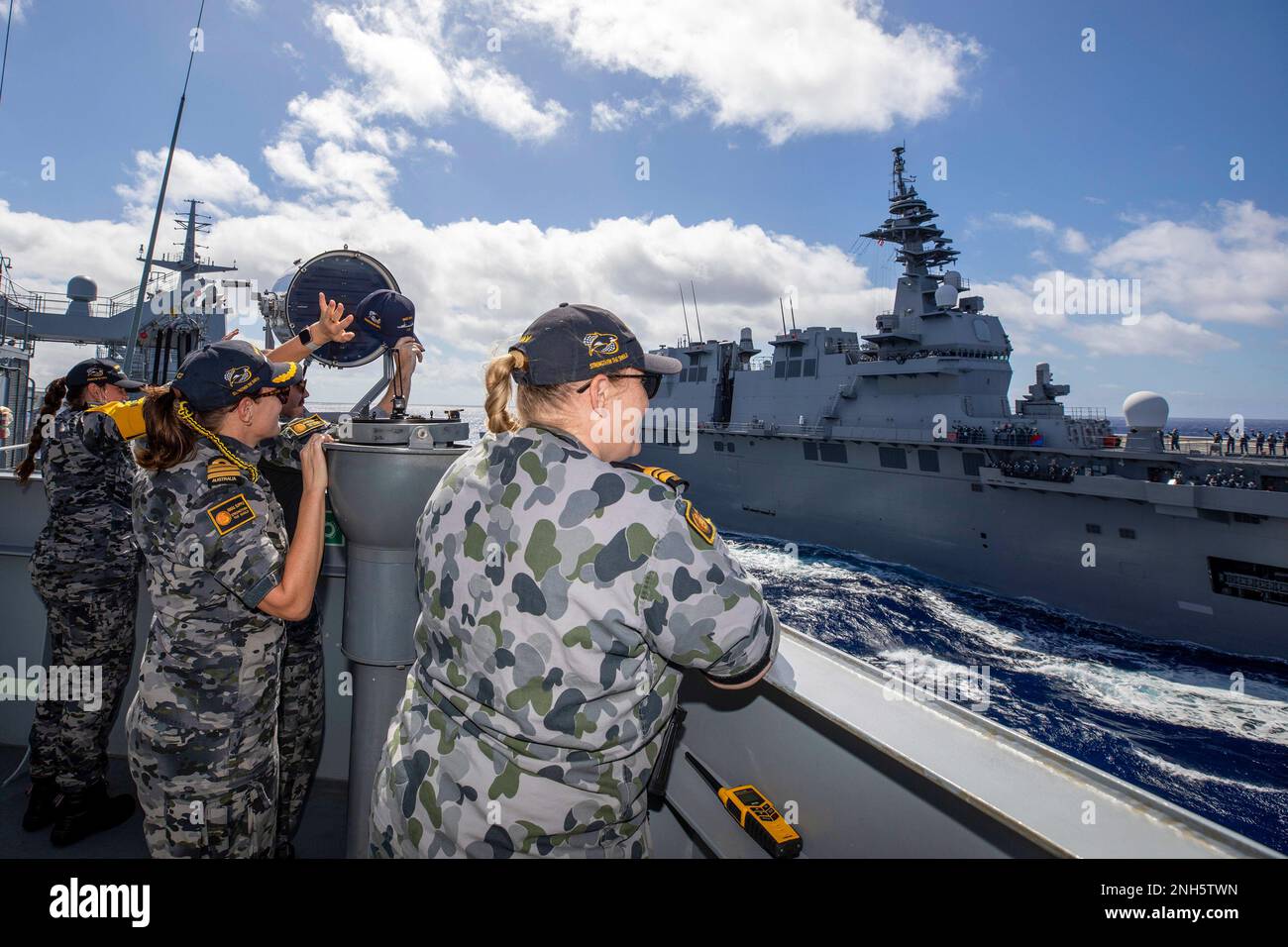 PACIFIC OCEAN (July 18, 2022) Royal Australian Navy Commander Cindy ...