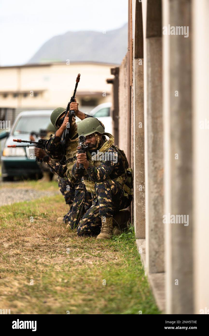 BELLOWS AIR FORCE STATION, Hawaii (July 18, 2022) Sri Lankan Marines ...
