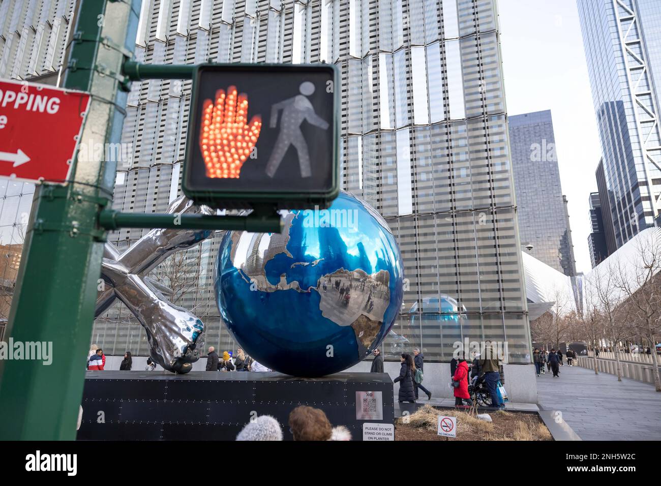 A monumental sculpture called XO World and intended to celebrate the ...