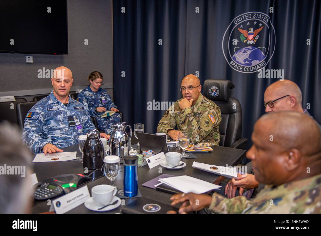 220718-N-TD082-1001 U.S. Space Force Maj. Gen. David Miller, U.S. Space ...