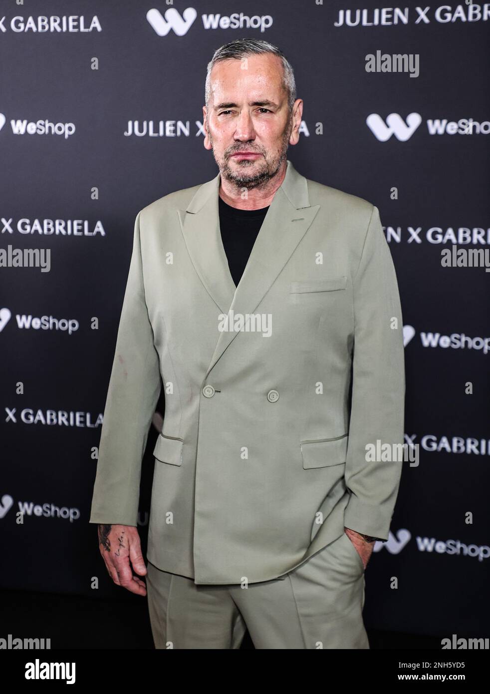 London, UK. 19th Feb, 2023. DJ Fat Tony attends the Julien Macdonald x ...