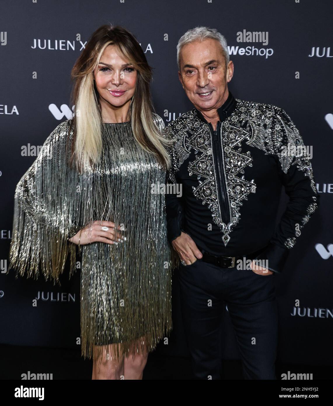 London, UK. 19th Feb, 2023. Lizzie Cundy and Bruno Tonioli attend the ...