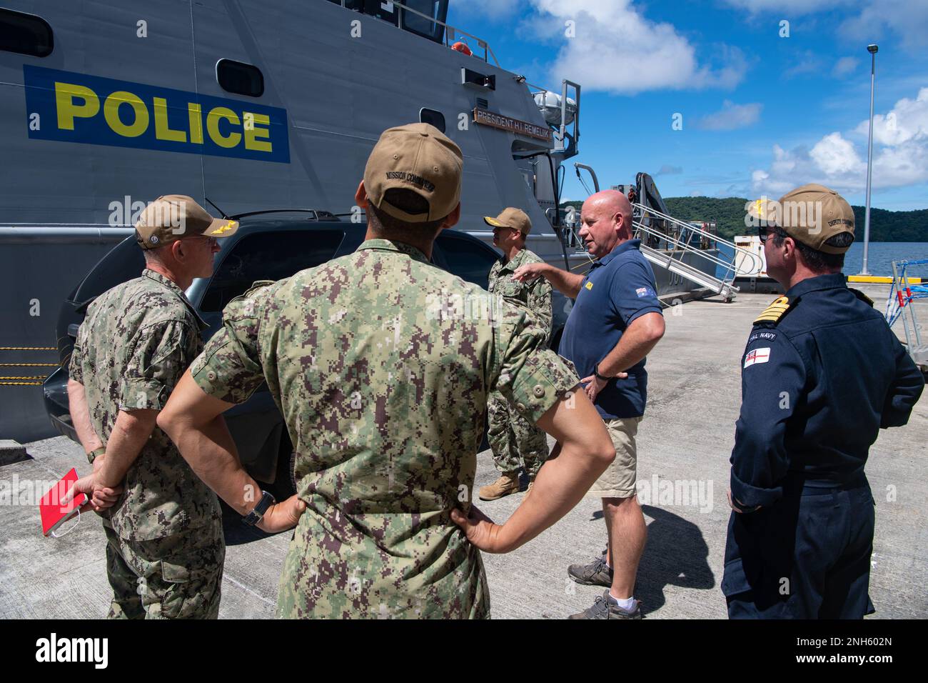 KOROR, Palau (July 18th, 2022) – Australian Defence Force Lieutenant ...