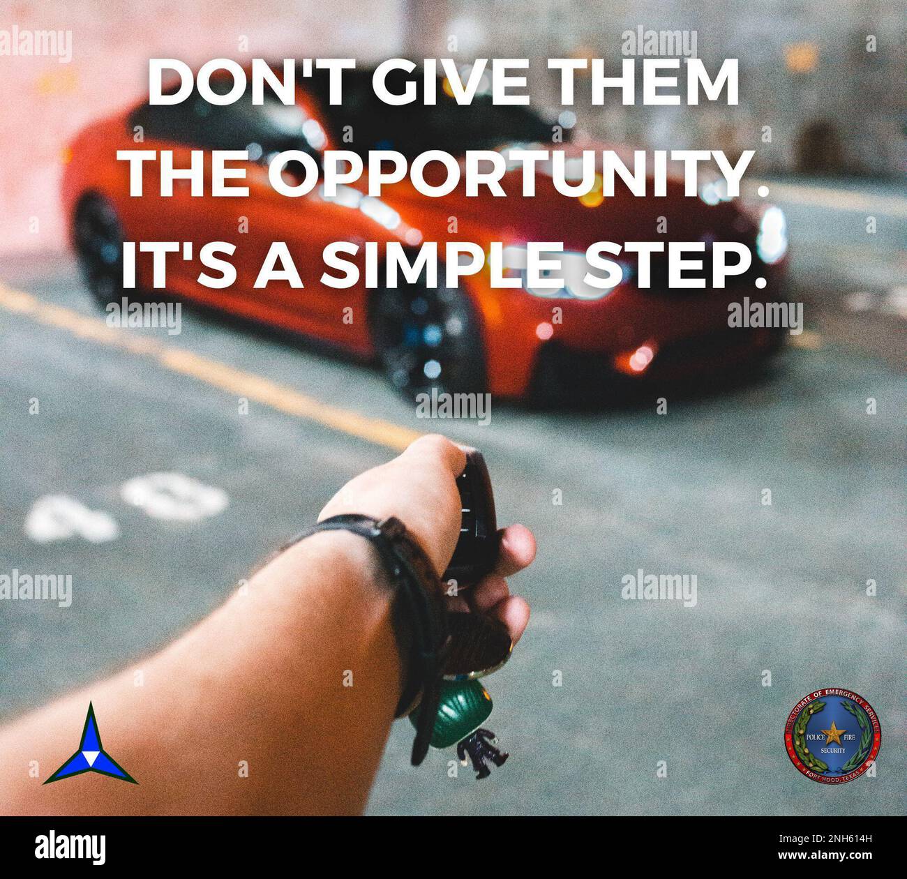 A still graphic created in Adobe PhotoShop as part of the crime and ...