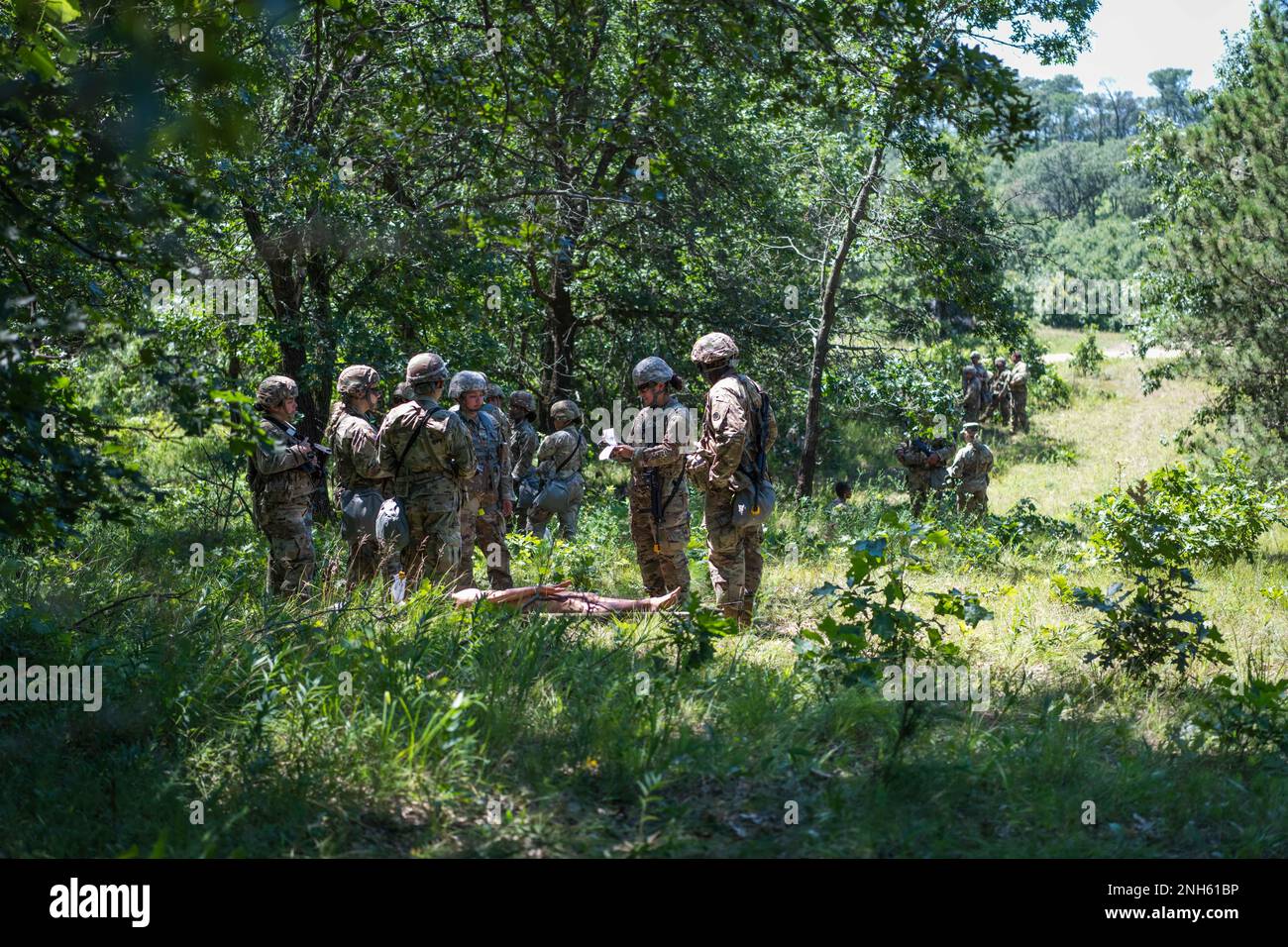 Medical lane training during WAREX 78-22-02 serves as an annual ...