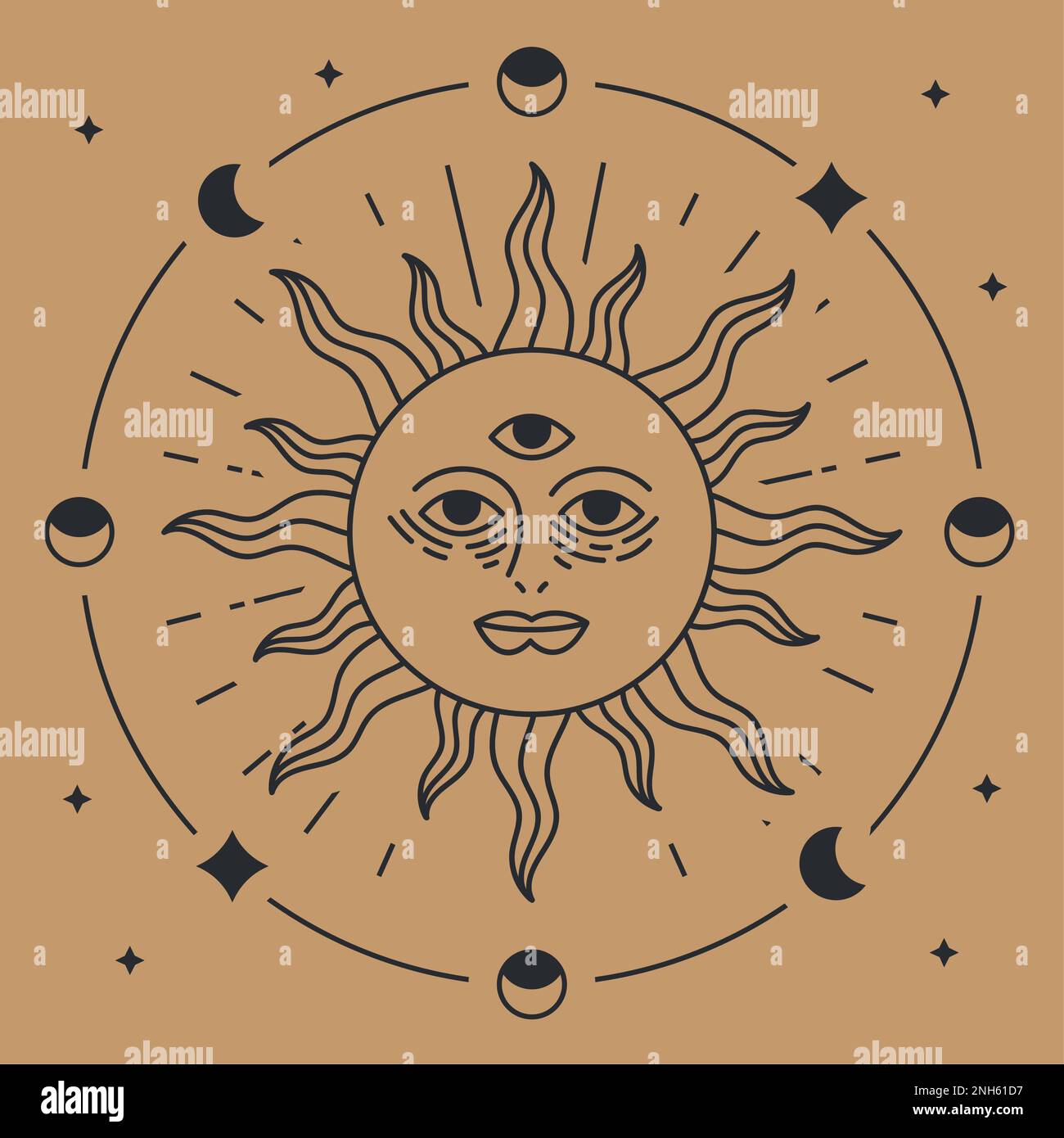 Mysterious plants Stock Vector Images - Alamy