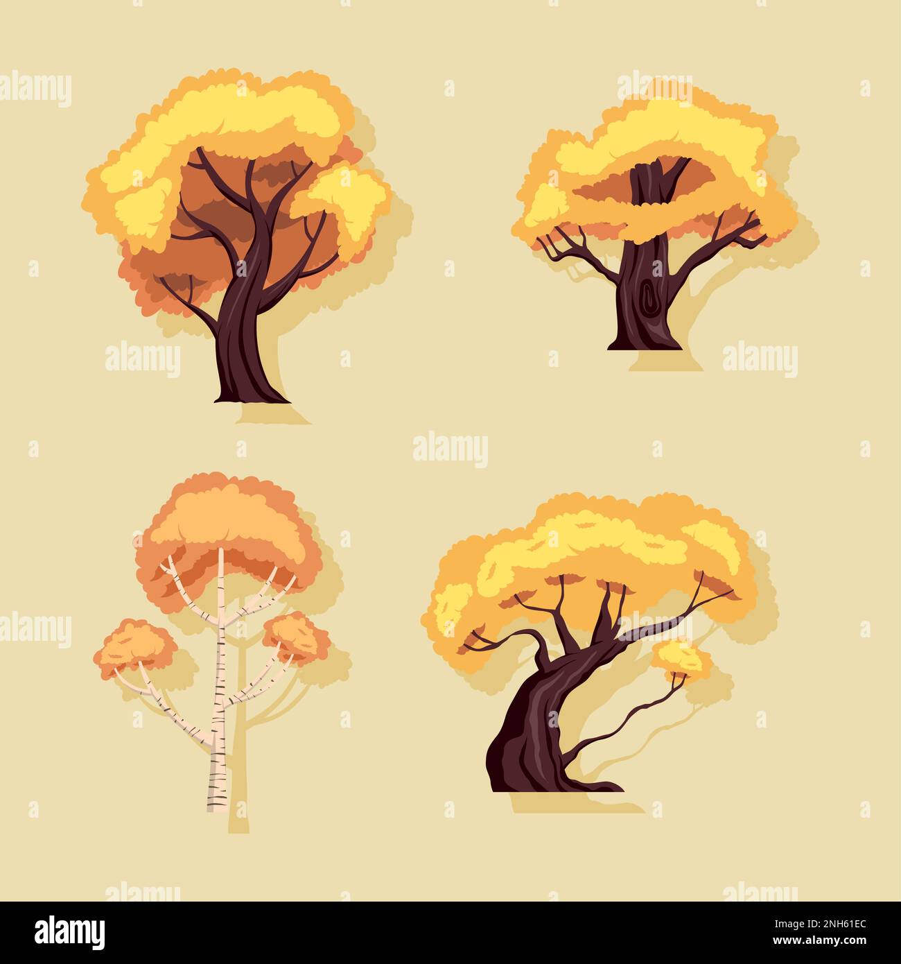 Number four branches hi-res stock photography and images - Alamy