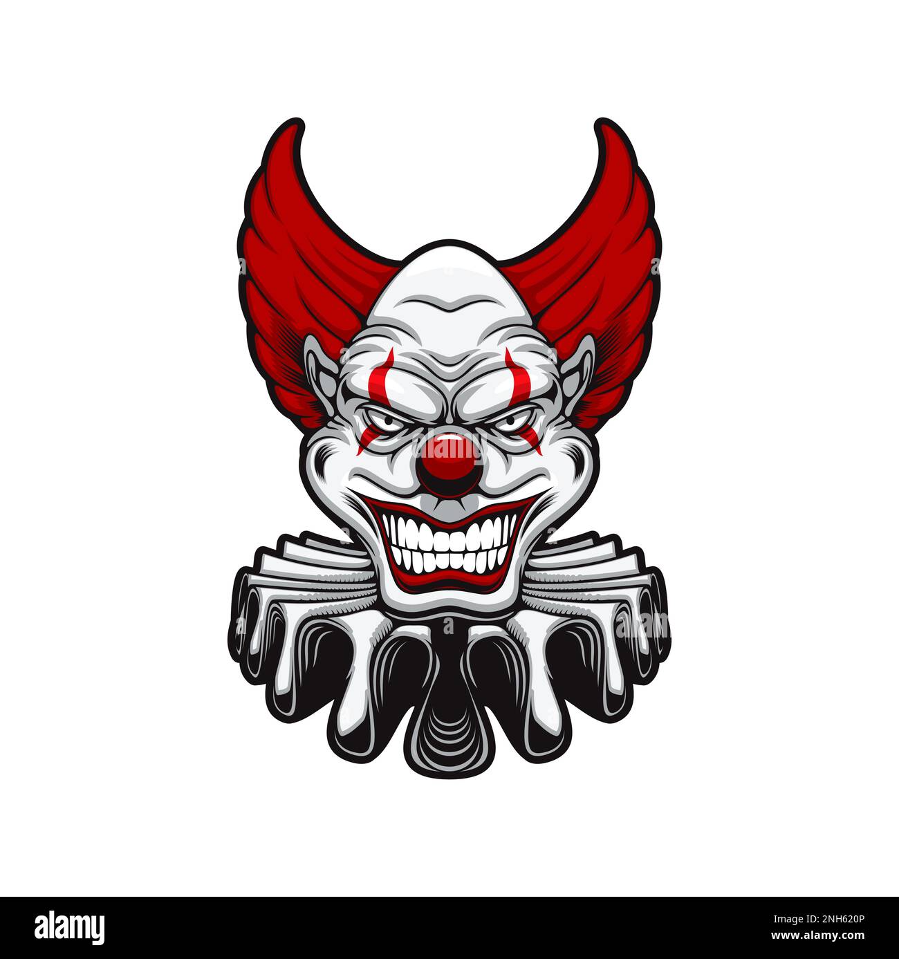 Evil Jester Drawings