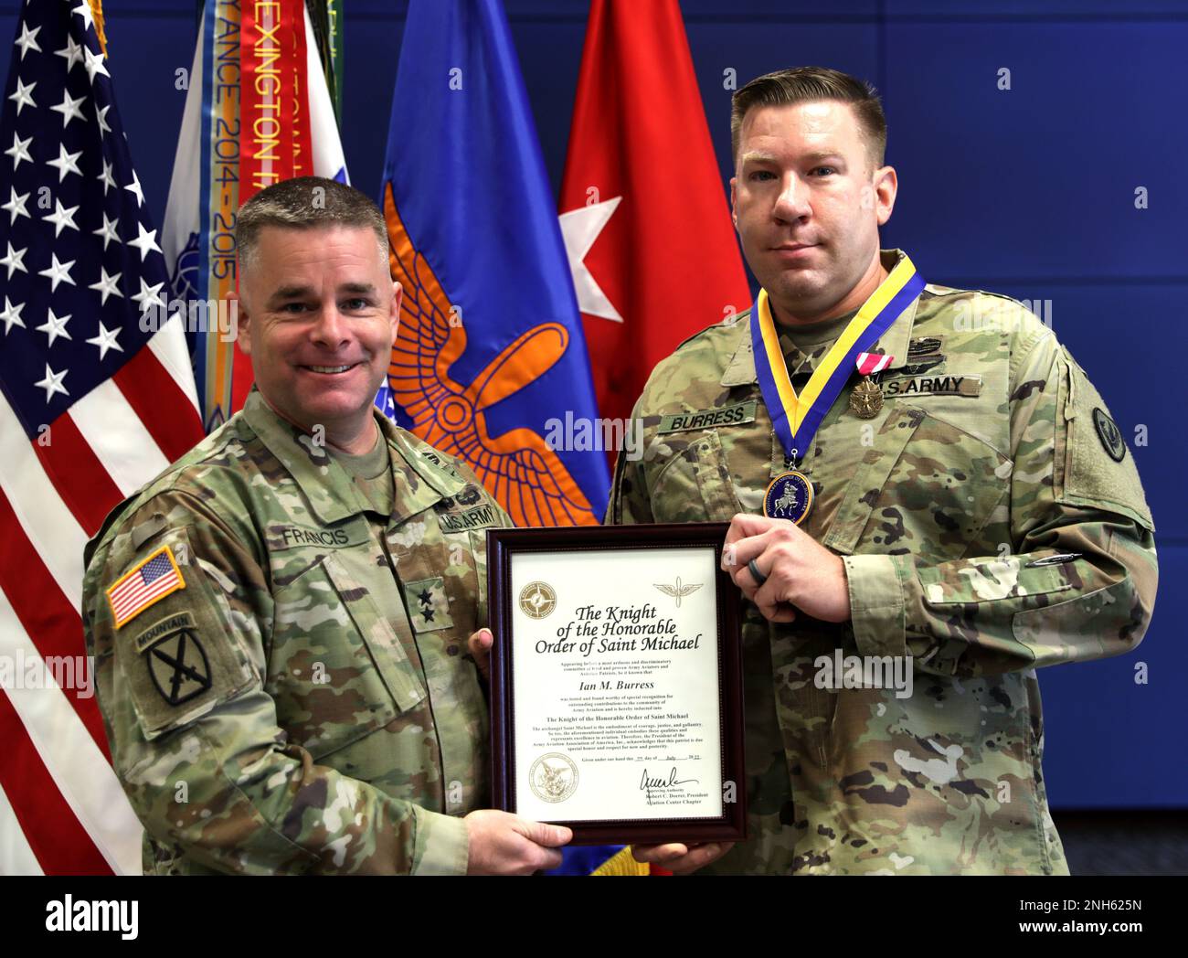Maj. Gen. David J. Francis, U.S. Army Aviation Center of Excellence ...