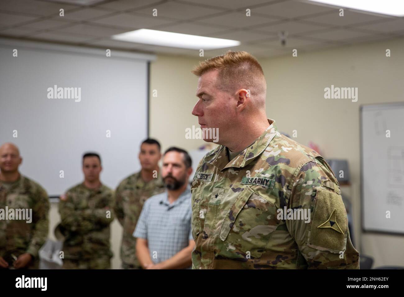 U.S. Army Brig. Gen. Christopher G. Beck, the Deputy-Commanding General ...