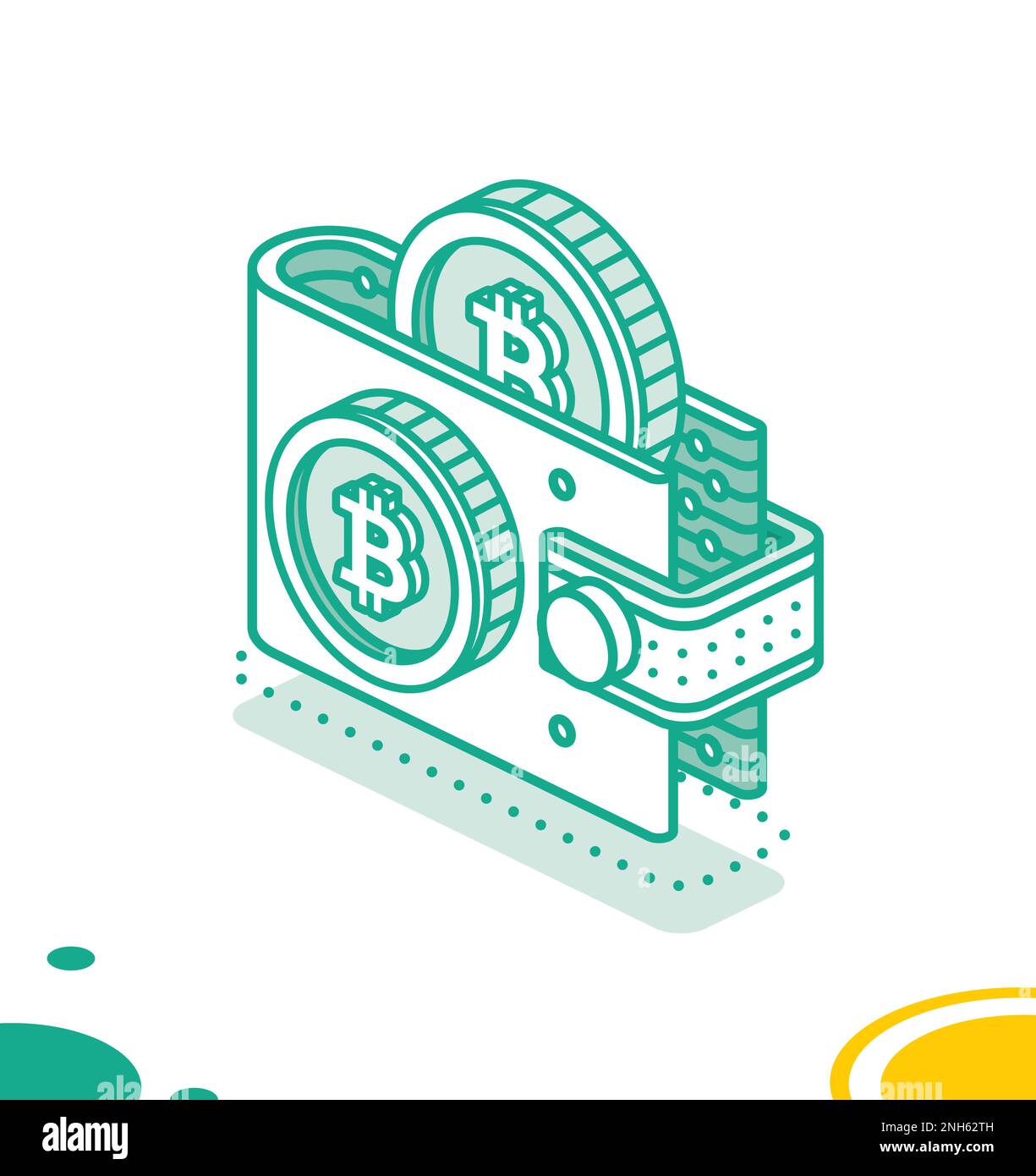 Cryptocurrency storage Stock Vector Images - Alamy