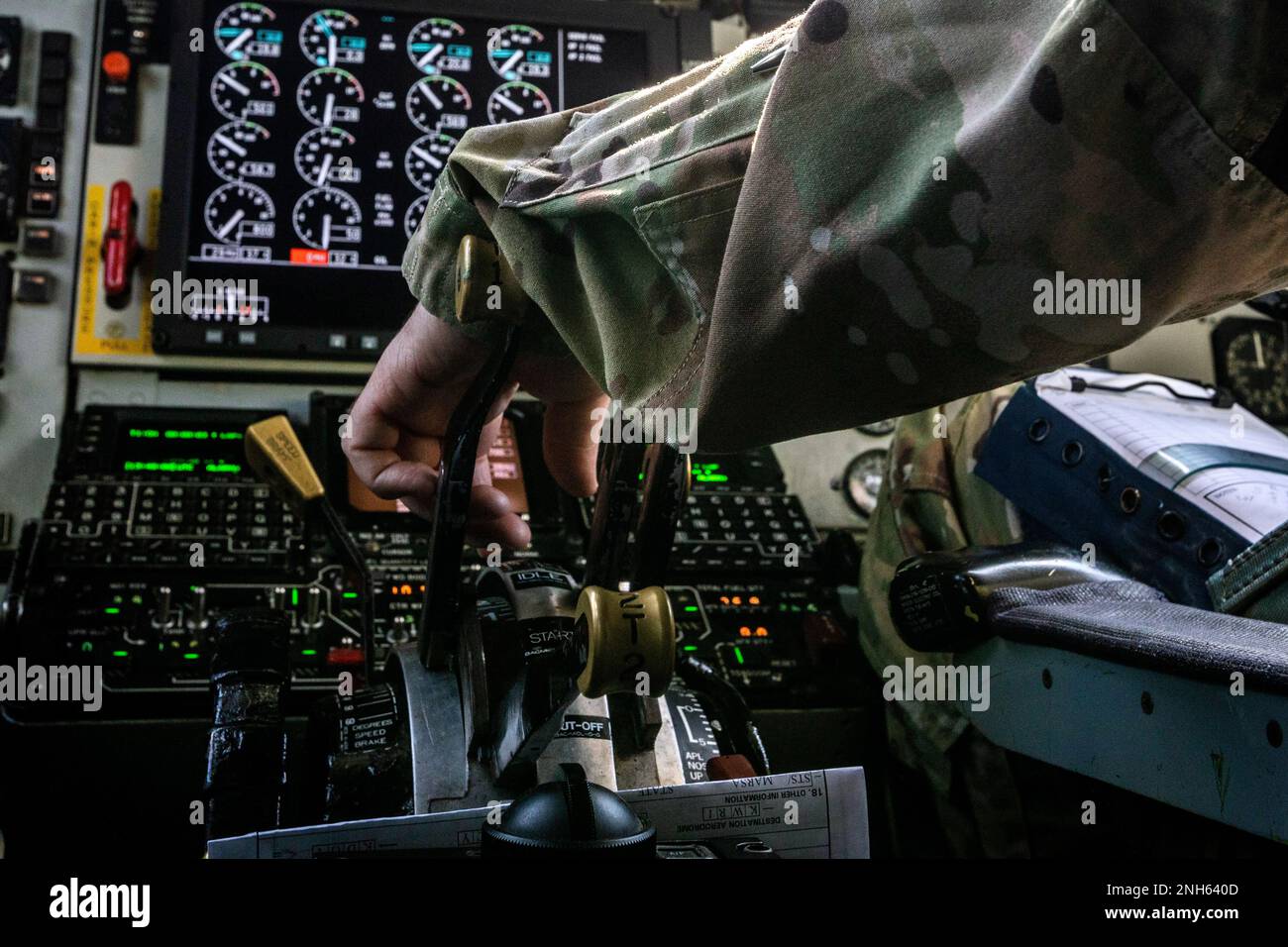 U.S. Air Force Maj. Matthew J. Gauld, a KC-135R Stratotanker pilot with ...