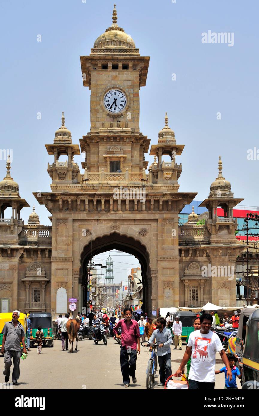 Clock tower gujarat india hi-res stock photography and images - Alamy
