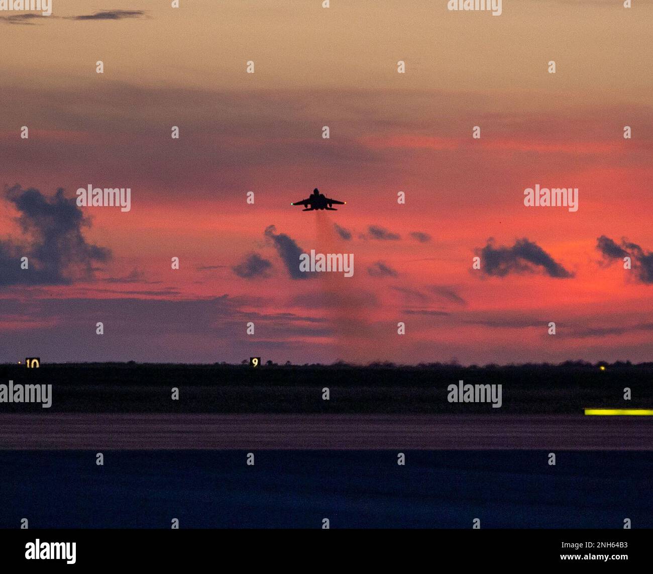 A F15-EX Eagle II takes off from Eglin Air Force Base, Florida, July 19 ...
