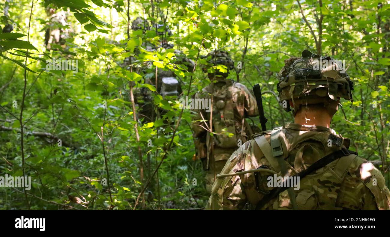 U.S. Army Soldiers assigned to Charlie Company, 1st Battalion, 181st ...